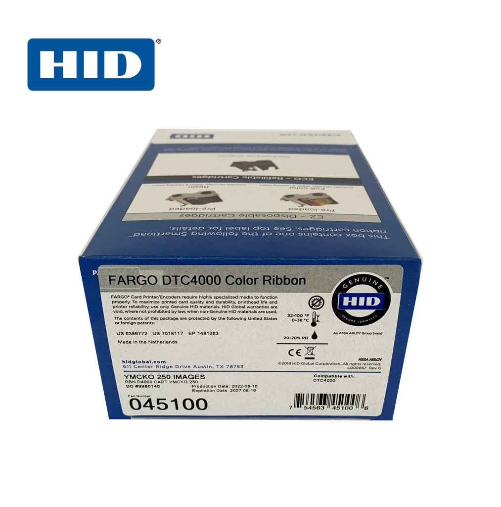 Fargo DTC4000 color Ribbon 045100 Marca: HID | Security Doctors