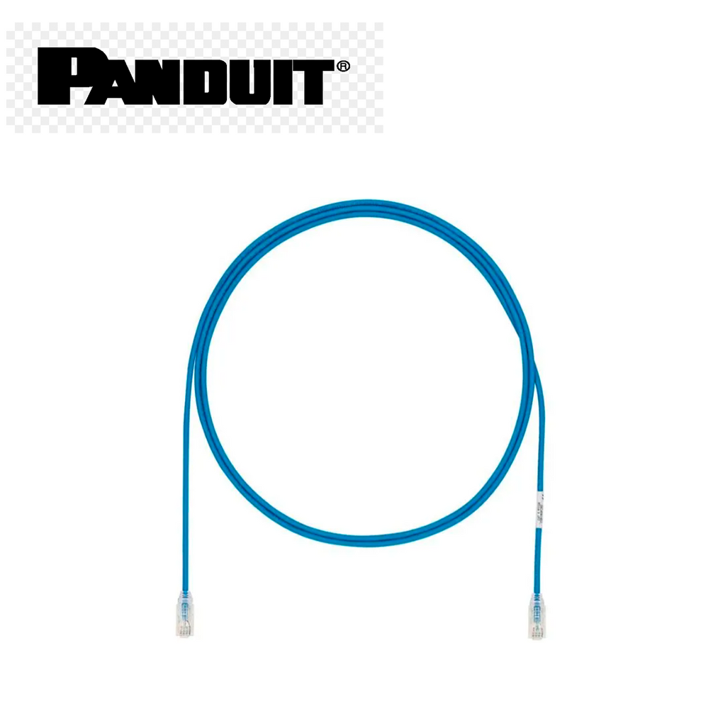 Patch cord PN CAT6A UTP 28AWG 7FT Azul UTP28X7BU Marca: Panduit | S...