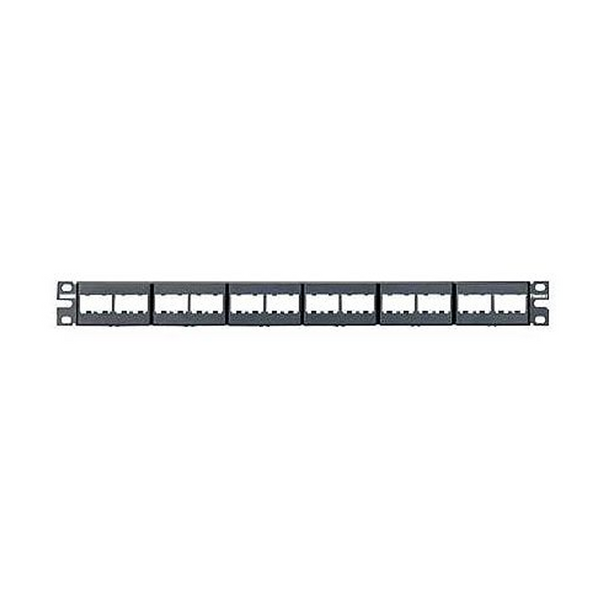 Patch panel de 24 puertos modular CPP24WBL Marca: Panduit | Securit...