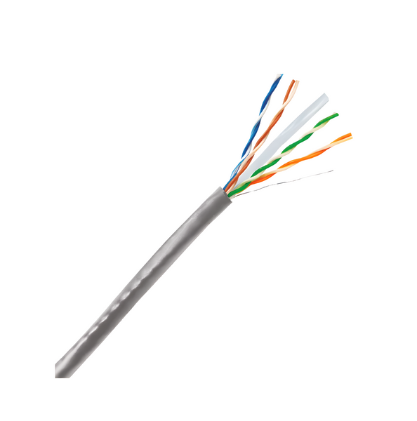 Cable UTP CAT6A color gris 0.57mm OVC 305 metros en carrete Marca: