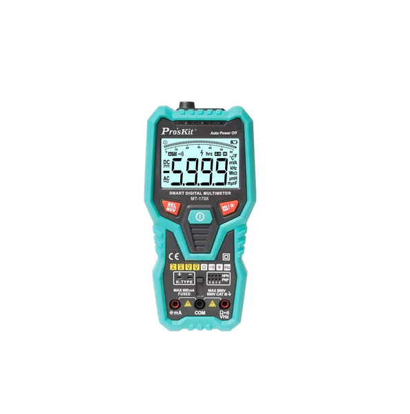 Multimetro digital inteligente MT-1708 Marca: PROSKIT | Security Do...