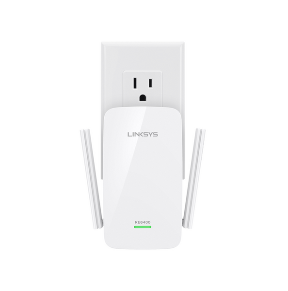 Extensor de alcance WiFi RE6400 AC1200 Marca: Linksys | Security Do...