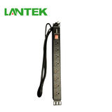 Regleta de rack de 8 tomas triple protección 15A DLXSP008 | Securit...