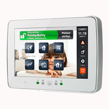 Interfaz de seguridad de pantalla táctil PowerSeries PTK5507 Marca:...