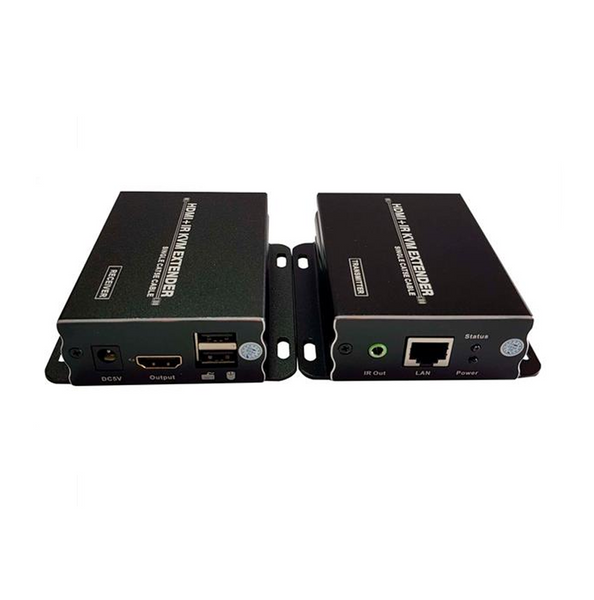 Extensor HDMI (120m) con 2 puertos USB (kvm +ir ) Marca: Dlux | Sec...