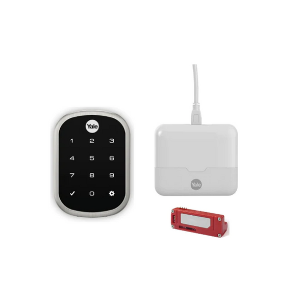 Kit Hub + Cerradura Digital YRD256 + Zigbee Marca: Yale | Security ...