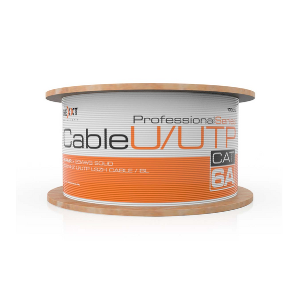 Cable UTP 4 Pares Cat6A color Gris tipo LSZH Marca: Nexxt | Secur...