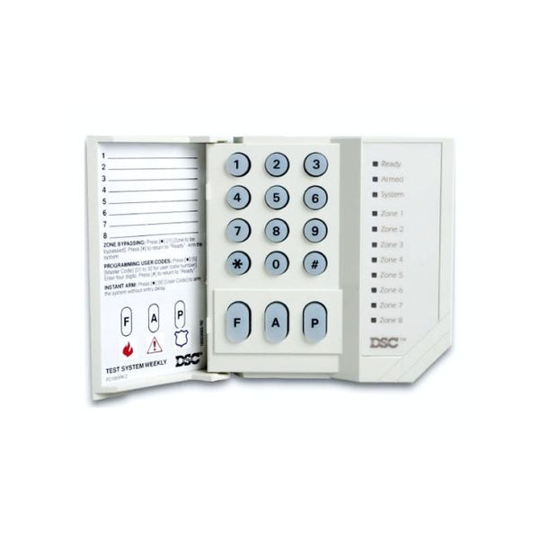 Teclado de alarma DSC, leds, 8 zonas PK1555 Marca: DSC | Security D...